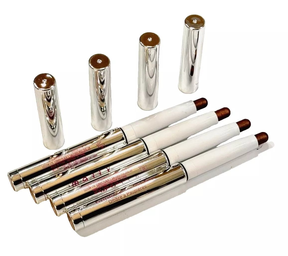 Lot of 4 Mally Evercolor Shadow Stick Extra - Earthen Brown Long-Wear ...