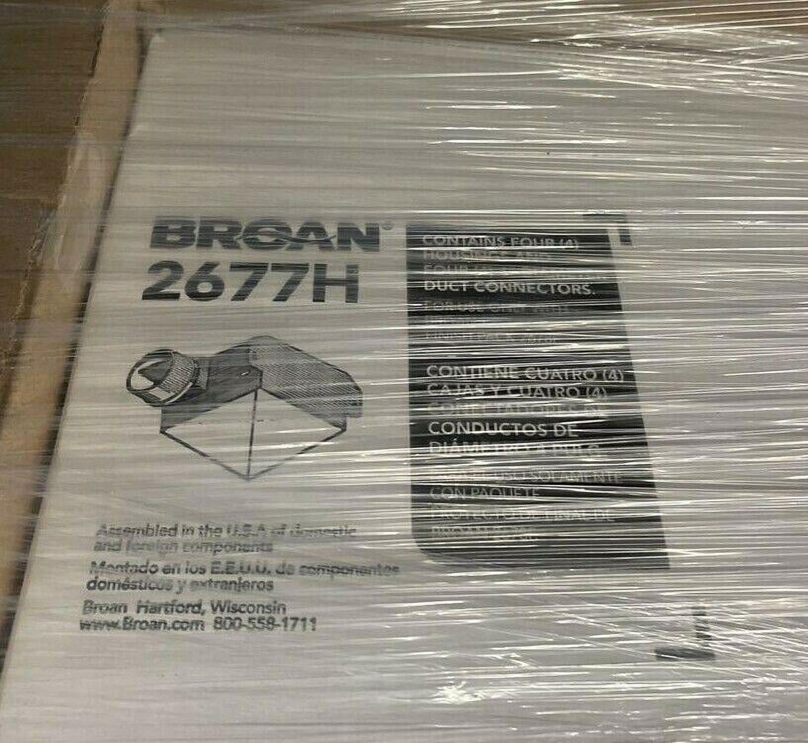 Lot of 4 NEW BROAN 2677H Rough-In Housings for Ceiling Fan 2677H-A ...