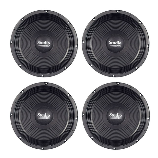 Lot of (4) Pyramid WH12 12-Inch 500 Watt High Power Paper Cone 8 Ohm ...