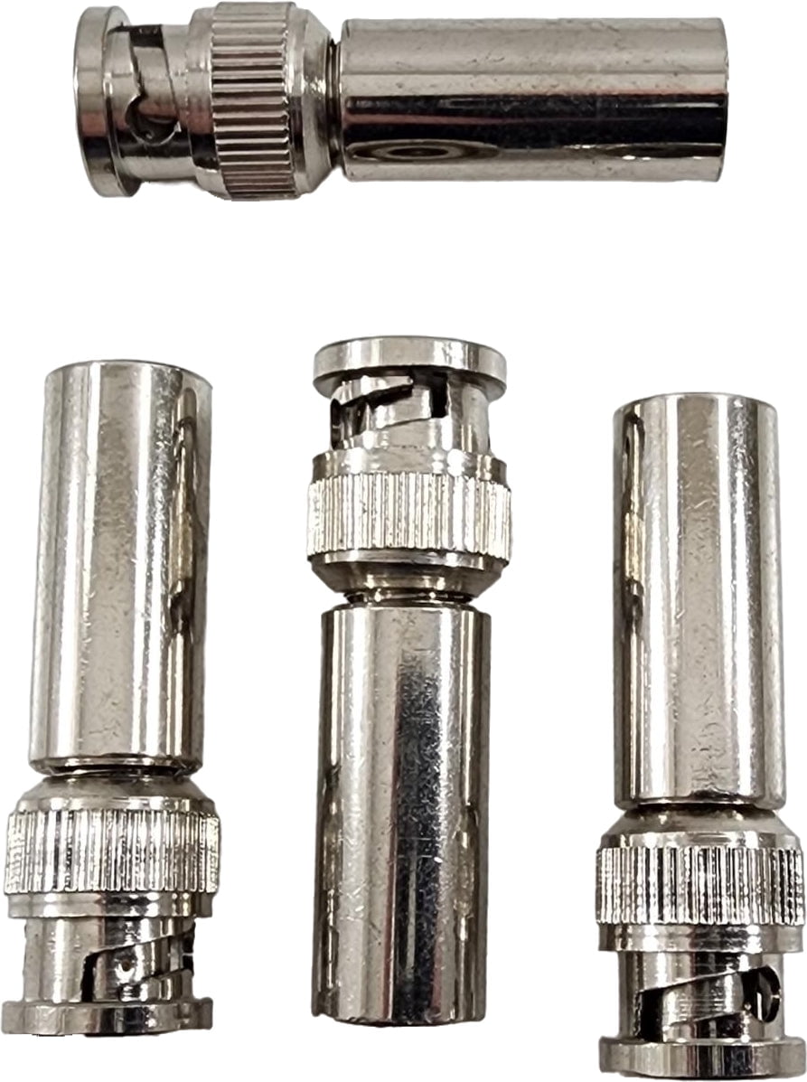 Lot of 4Workman 40-2626 Female Motorola Plug to Male BNC Adapter for ...