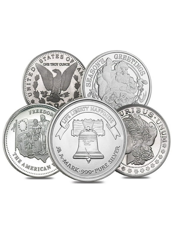 Silver Rounds in Silver Bullion - Walmart.com