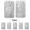 Lot of 5 - 1 oz Unity Silver Bar .999 Fine - Walmart.com