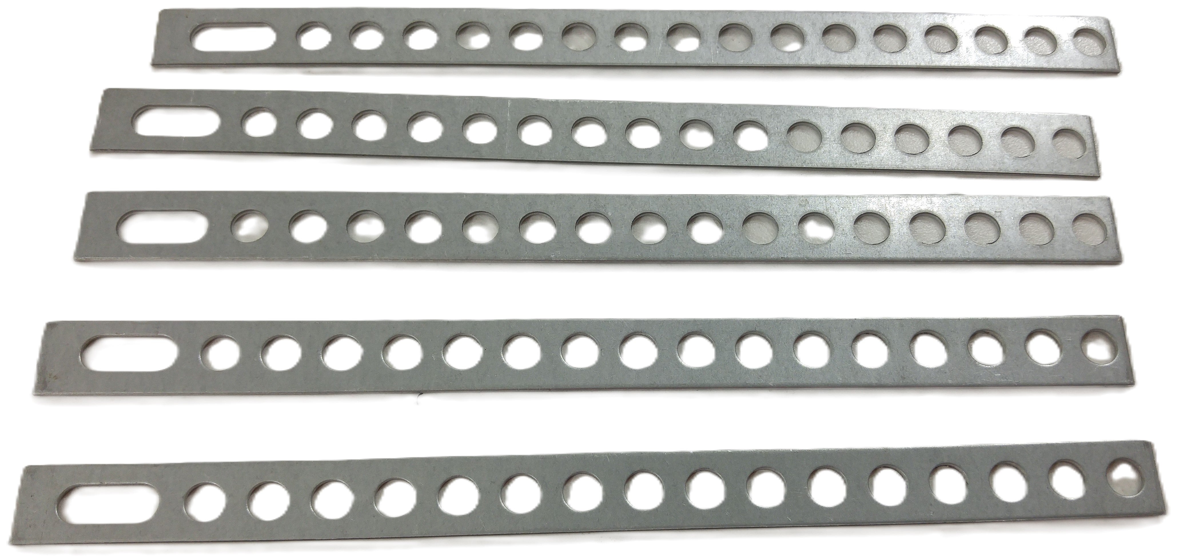 Lot of 5 9" Car Stereo & Door Lock Secure Universal Back Strap Mounting ...