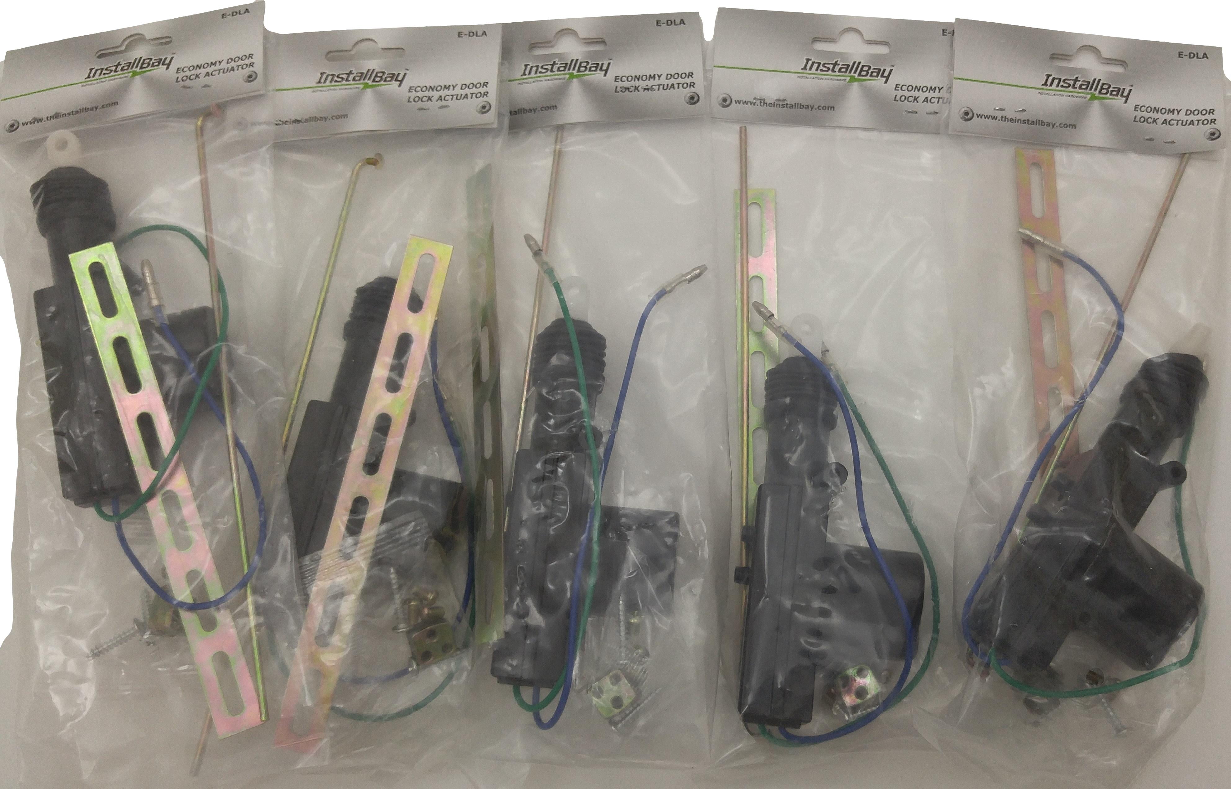 Lot of 5 Install Bay E-DLA Universal Power Door Lock Actuators 2-Wire ...