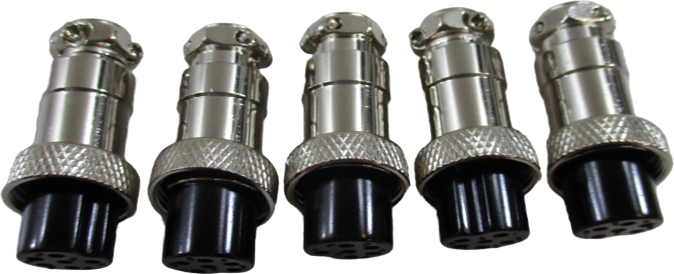 Lot of 5 Workman C-6 Replacement Female 6-Pin CB Radio Microphone Plug ...