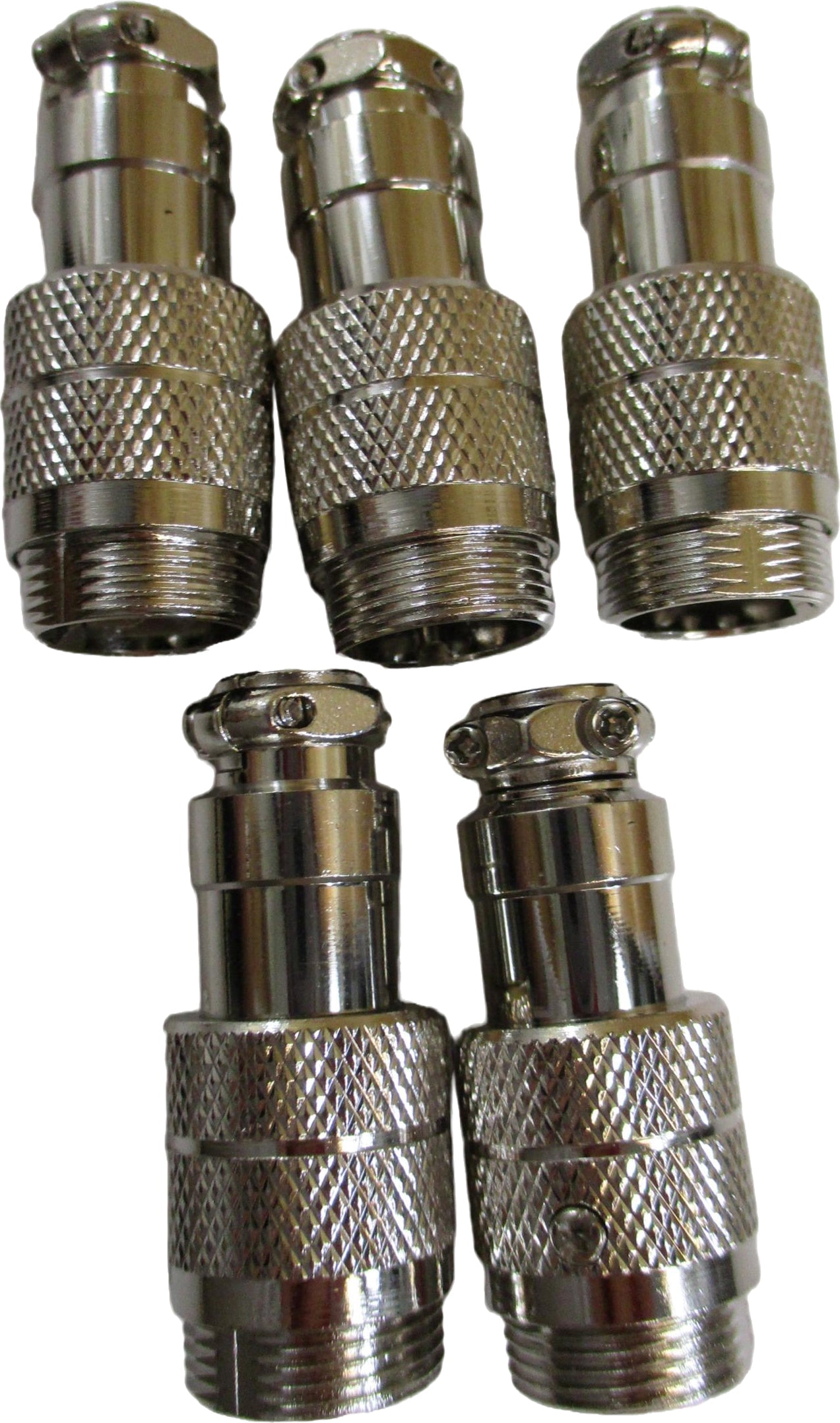 Lot of 5 Workman CBC-4E CB Radio 4-Pin Male Microphone Extension Jack ...