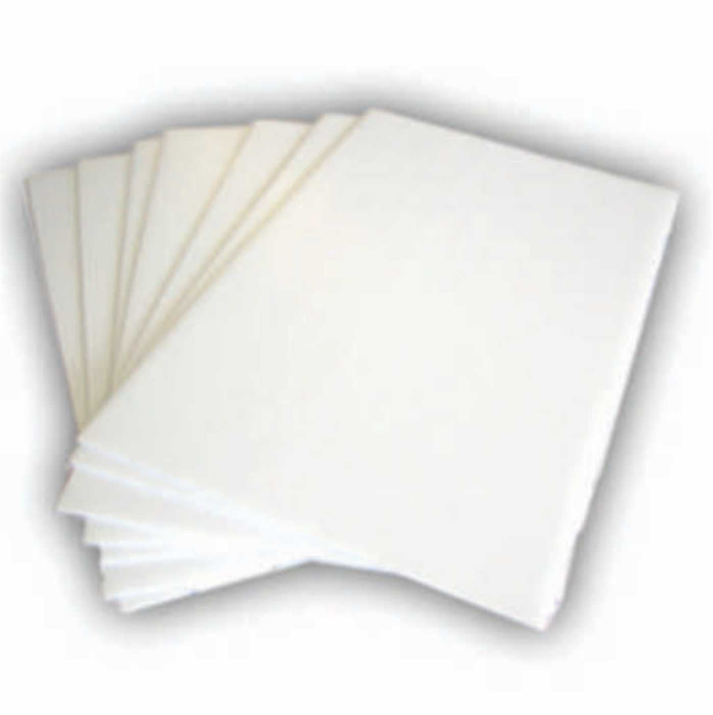 Lot of 50 18"x24" Plastic Corrugated 4mm WHITE BLANK Art School ...