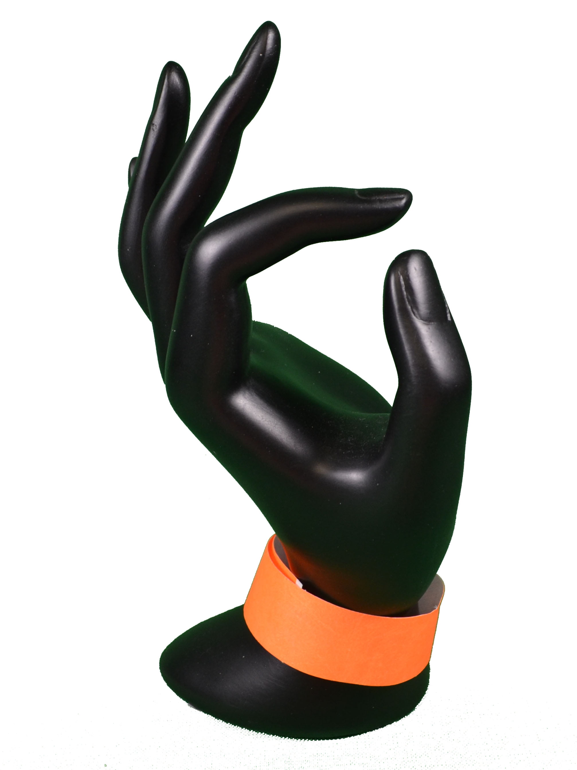 Lot of 500 Solid Orange Wristbands Event Admission Wrist Bands ...