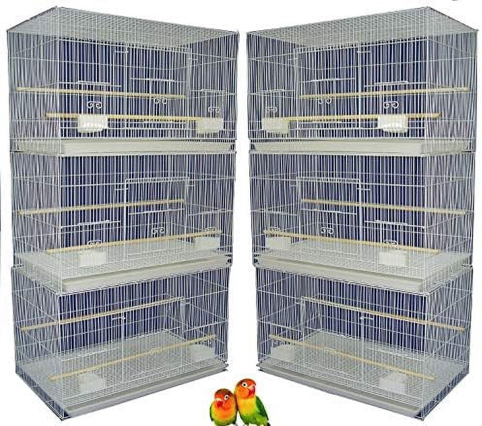 Lot of 6 Aviary Breeding Bird Finch Parakeet Aviary Canary Lovebird ...