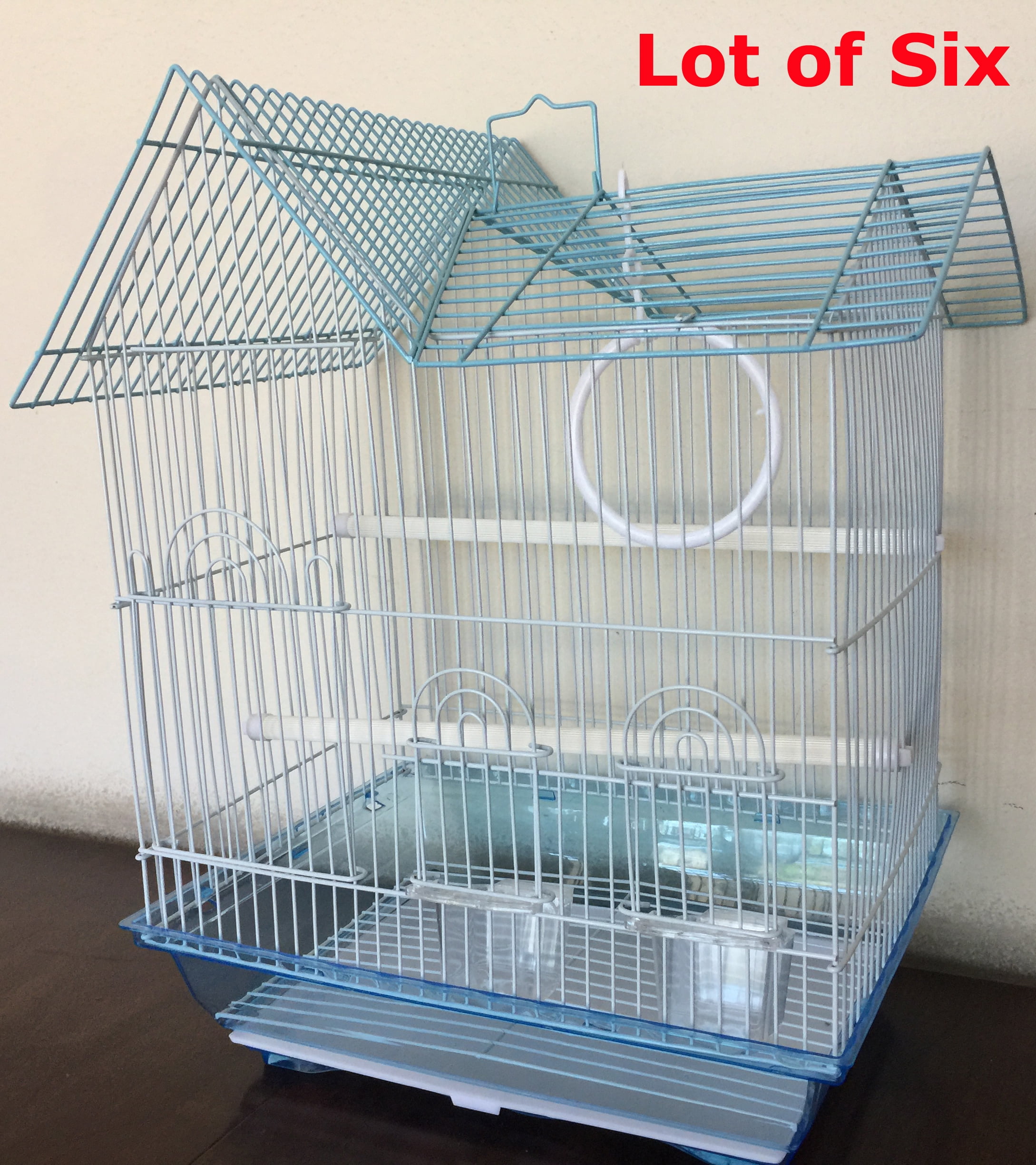 Lot of 6 Aviary Cockatiels Canaries Parakeets Finches Conures Small ...