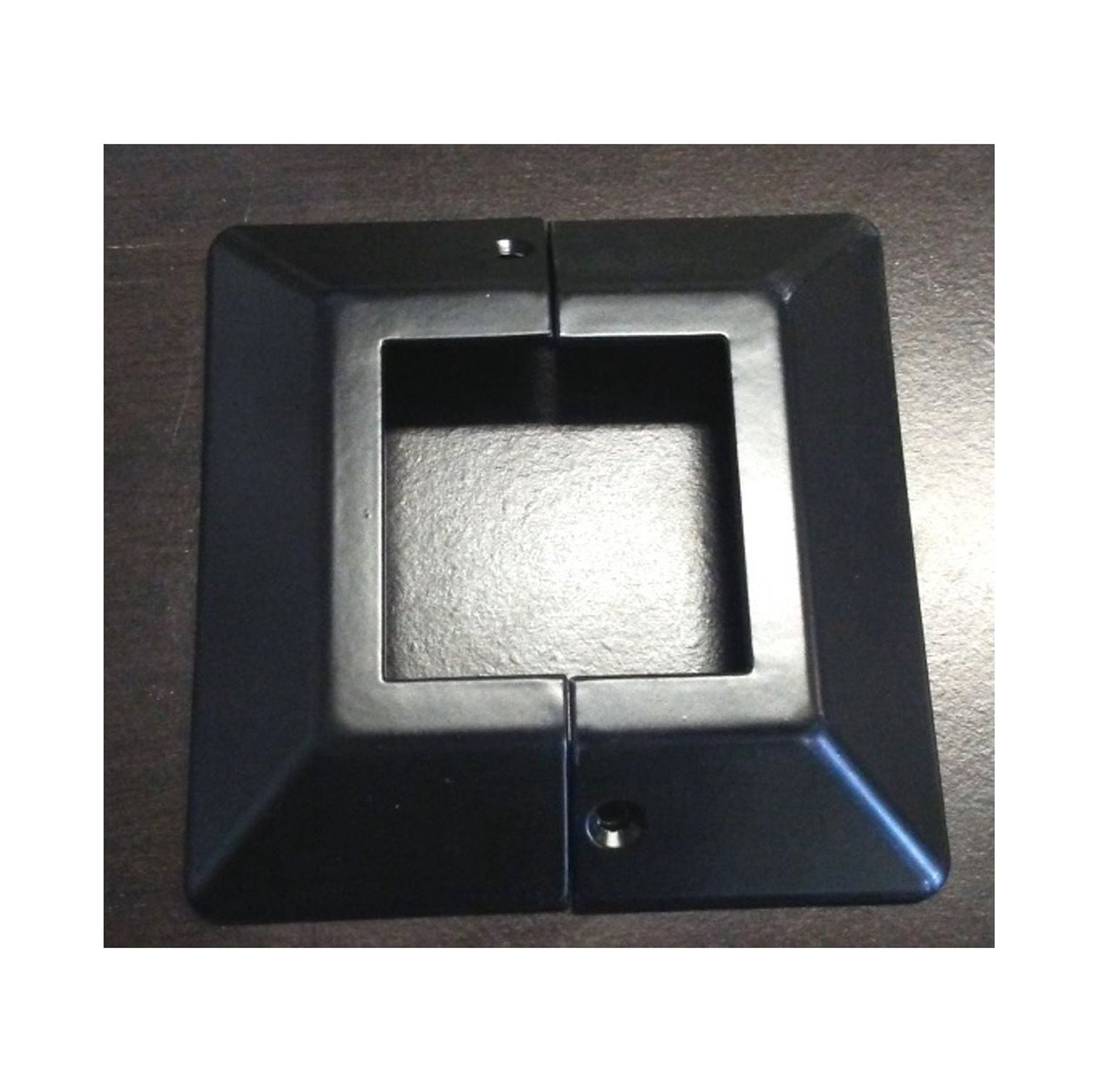 Lot of 6 Two Piece Aluminum Post Base Cover- Low Profile for 2" Post ...