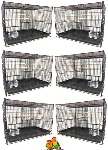 Lot of Breeding Bird Flight Cages for Canary Parakeet Aviaries Budgies ...