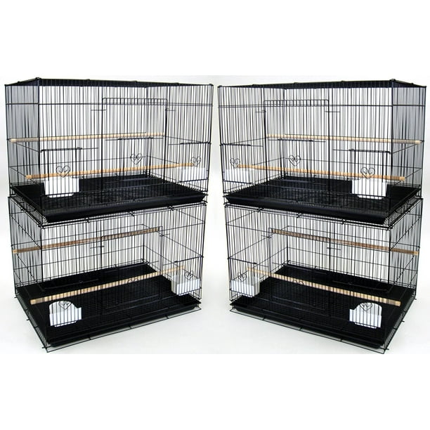 Lot of Four Large 30" Breeding Breeder Bird Flight Cages For Aviaries ...