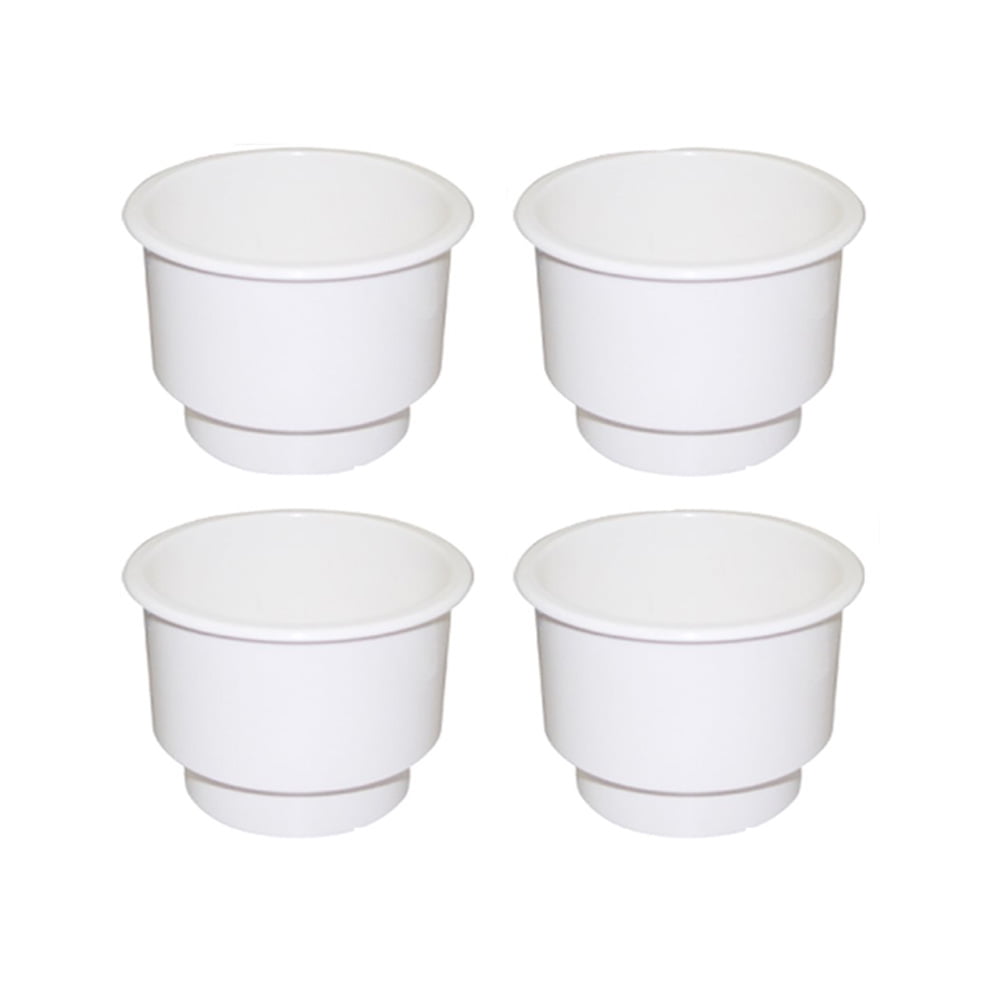 Set of Four New Recessed Drop in Plastic Cup Drink Can Holder with ...