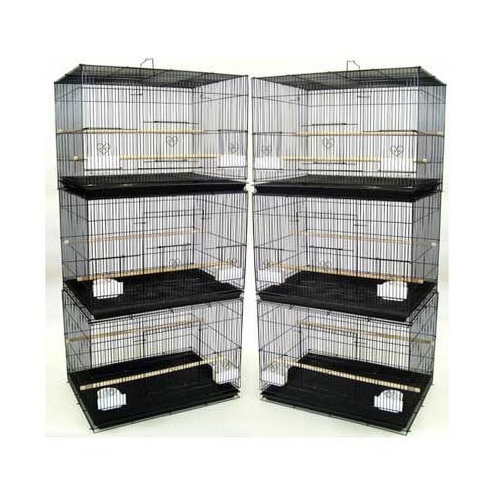 Lot of Six Breeding Breeder Bird Flight Cages For Finches Parakeets ...