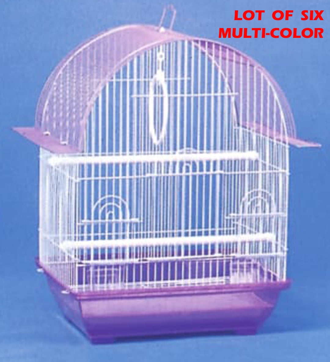 Lot of Six Small Bird House Home Cage Aviary Cockatiels Canaries ...