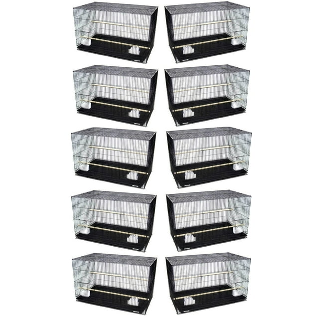 Lot of Ten 20"x14"x14"H Aviary Breeding Breeder Lovebird Finch Parakeet ...