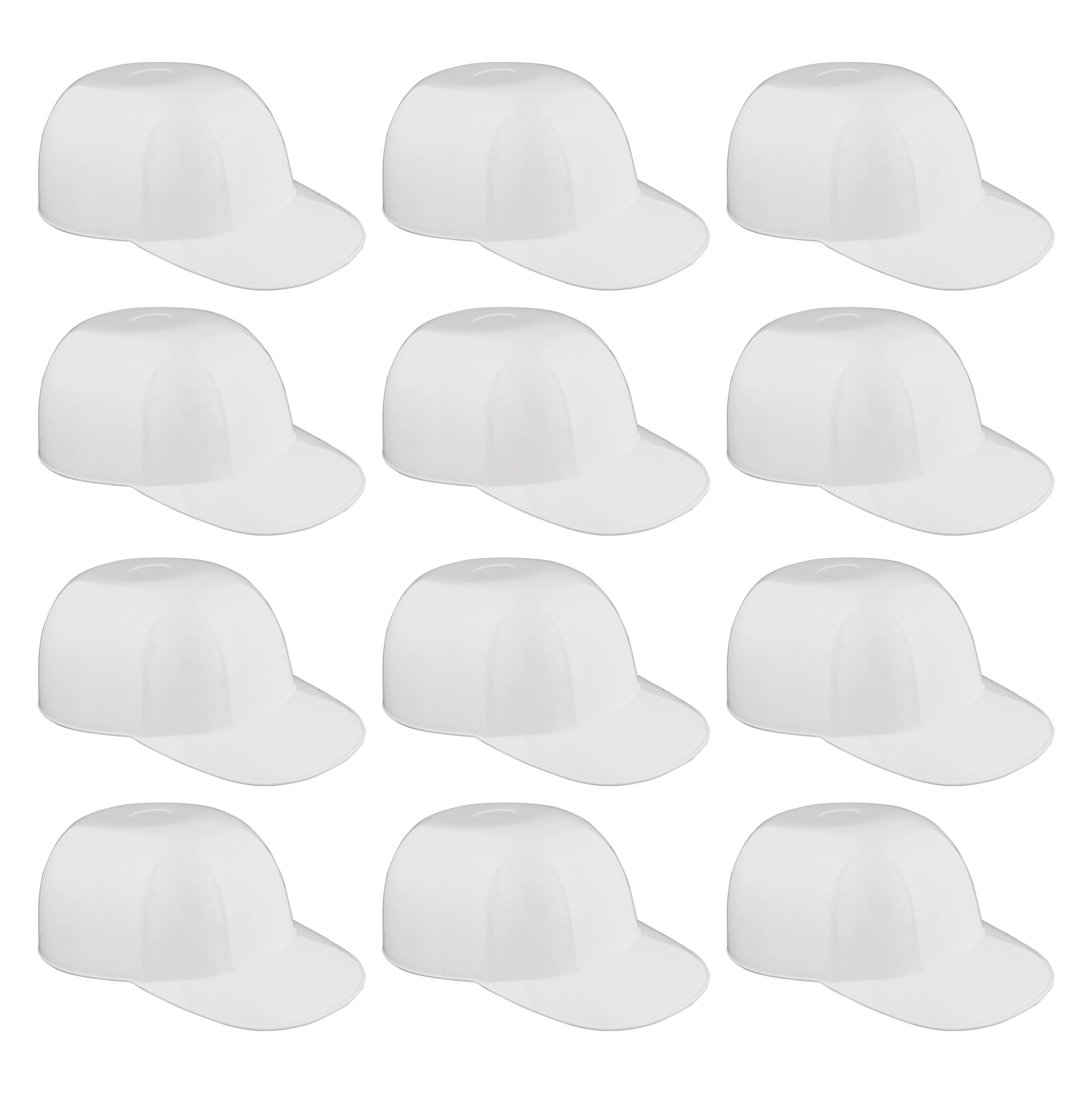 Lot45 Mini Baseball Helmet Ice Cream Snack Bowls - 12pc 8oz White ...