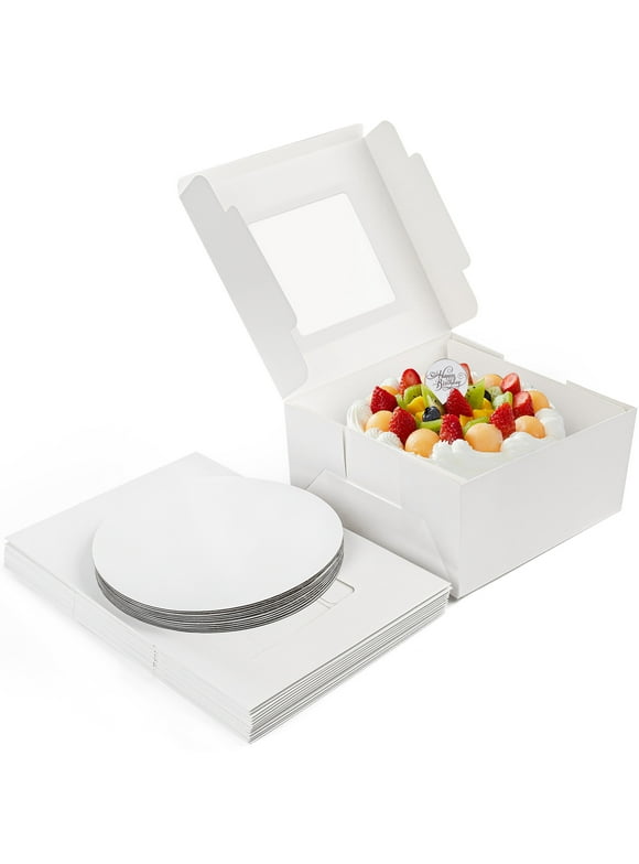 Cake Boxes in Treat Display & Storage - Walmart.com