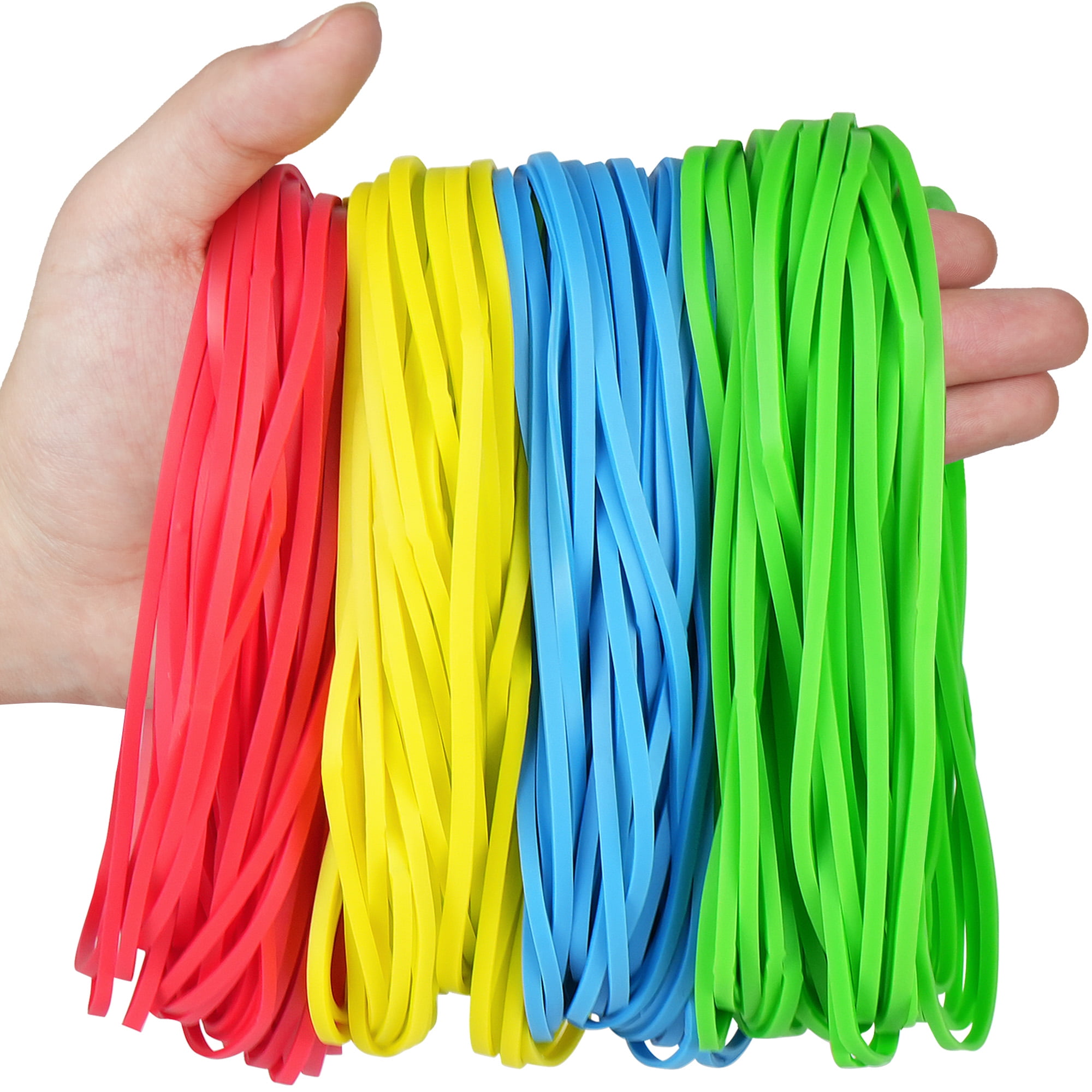 LotFancy 170 Pcs Large, Strong & Big Rubber Bands, Multi-use 7.2in ...