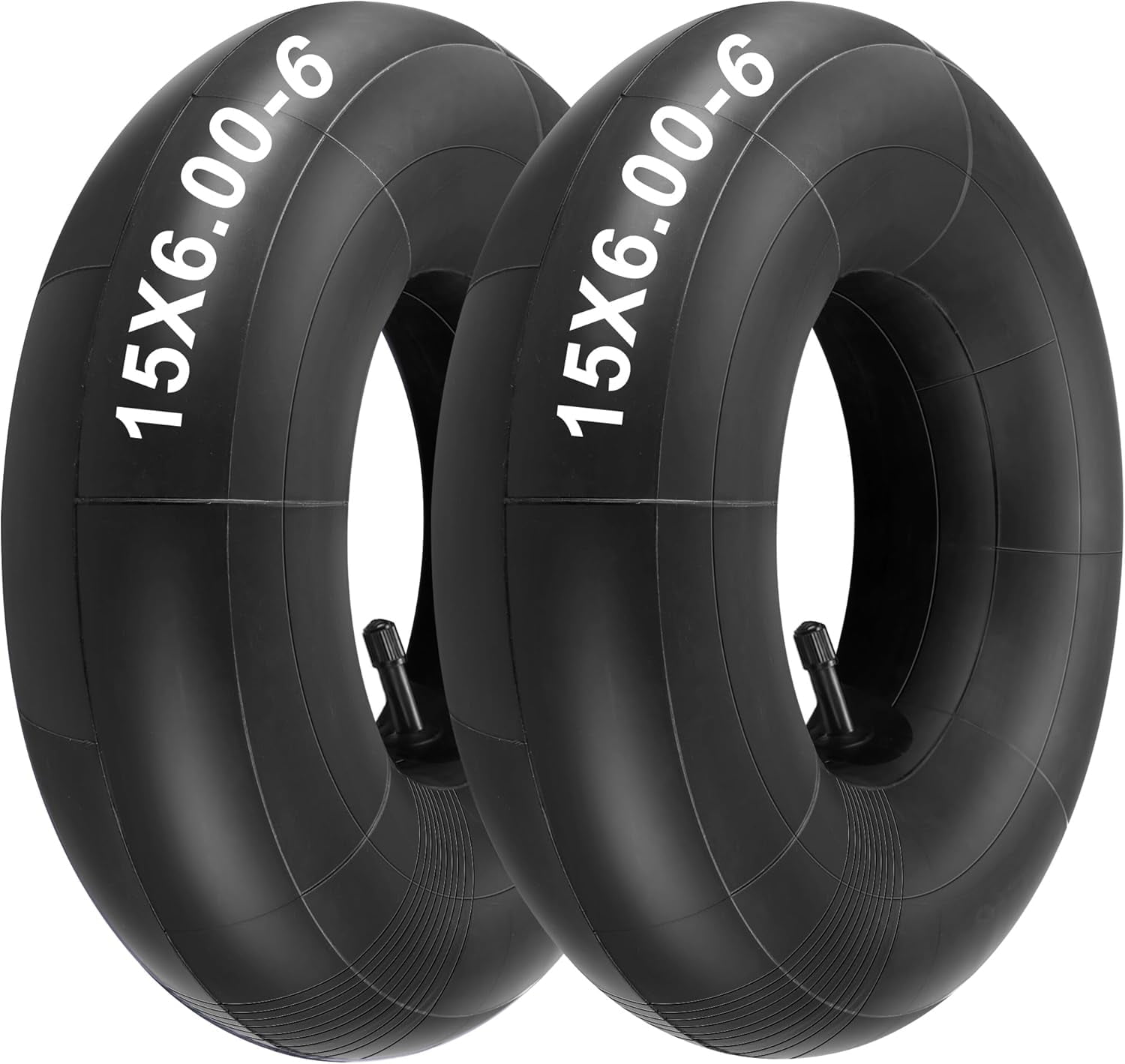 LotFancy Inner Tube 15x6.00-6 with TR13 Valve for Lawn Mower Snow ...