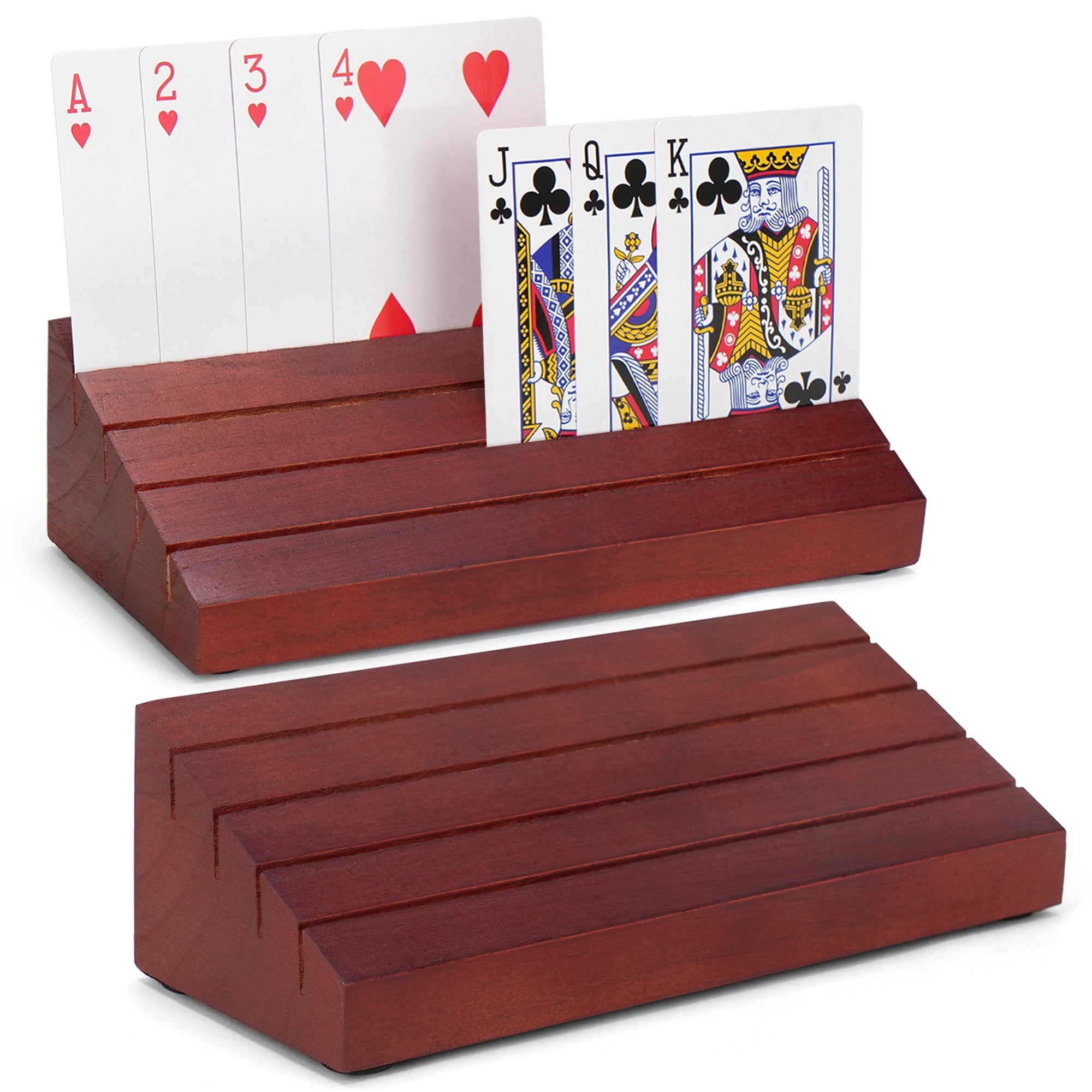 Walmart Black Friday Deals 2025 LotFancy 2Pcs Wooden Playing Card ...
