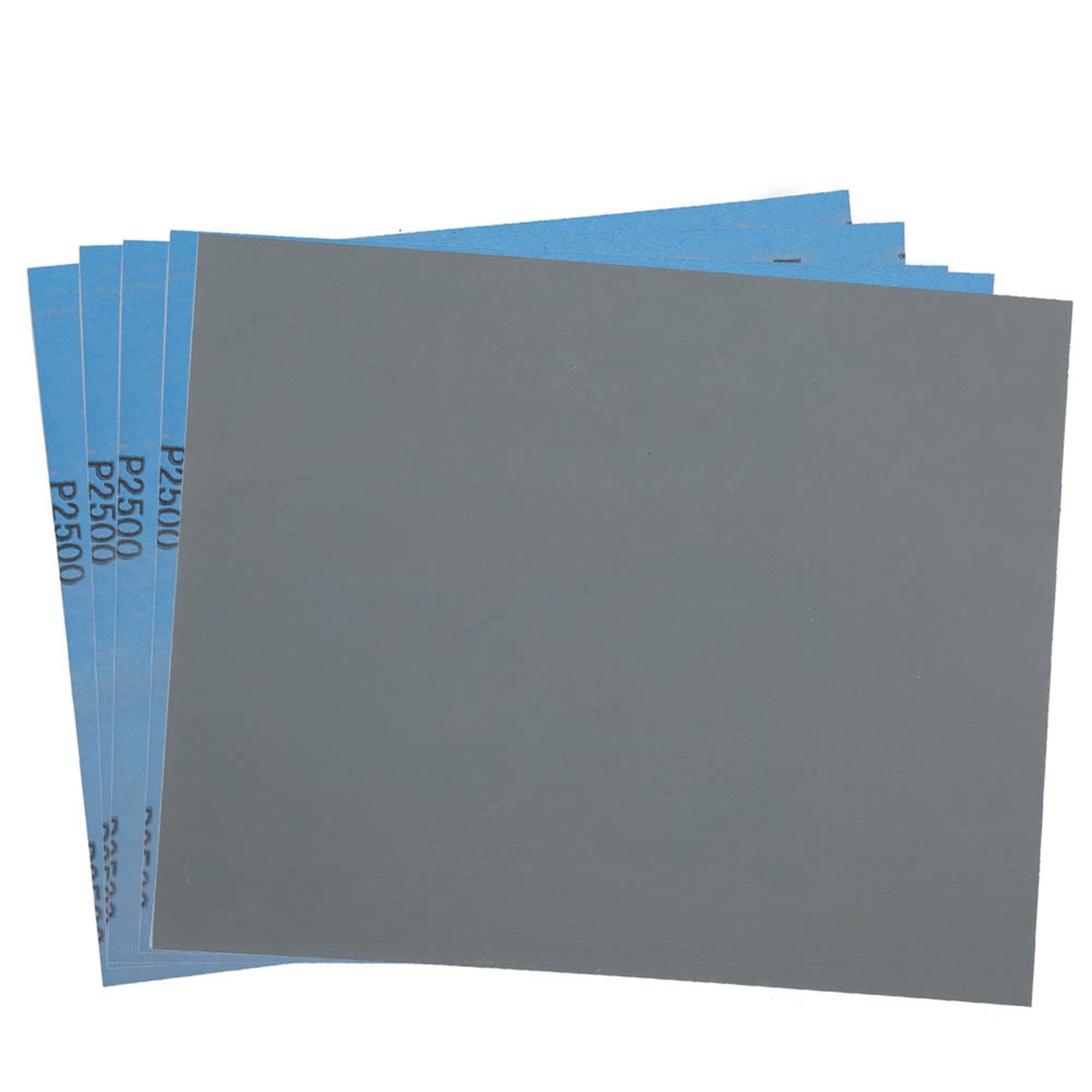 LotFancy 30Pcs 9x11 in Silicon Carbide Dry Wet Sandpaper, 2500 Grit ...