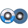 LotFancy 4.5 in Flap Discs, 20Pcs 40 60 80 120 Grit Sanding Grinding ...