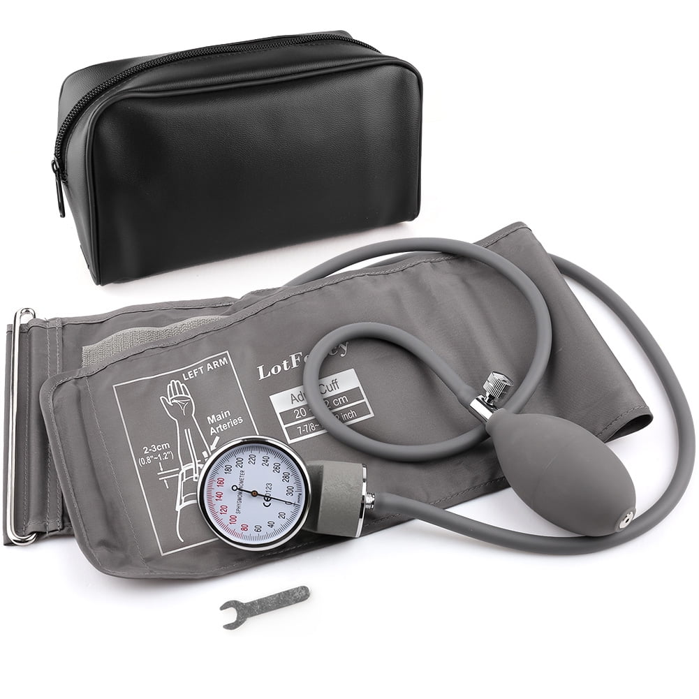 LotFancy Aneroid Sphygmomanometer ,Professional Manual Blood Pressure ...