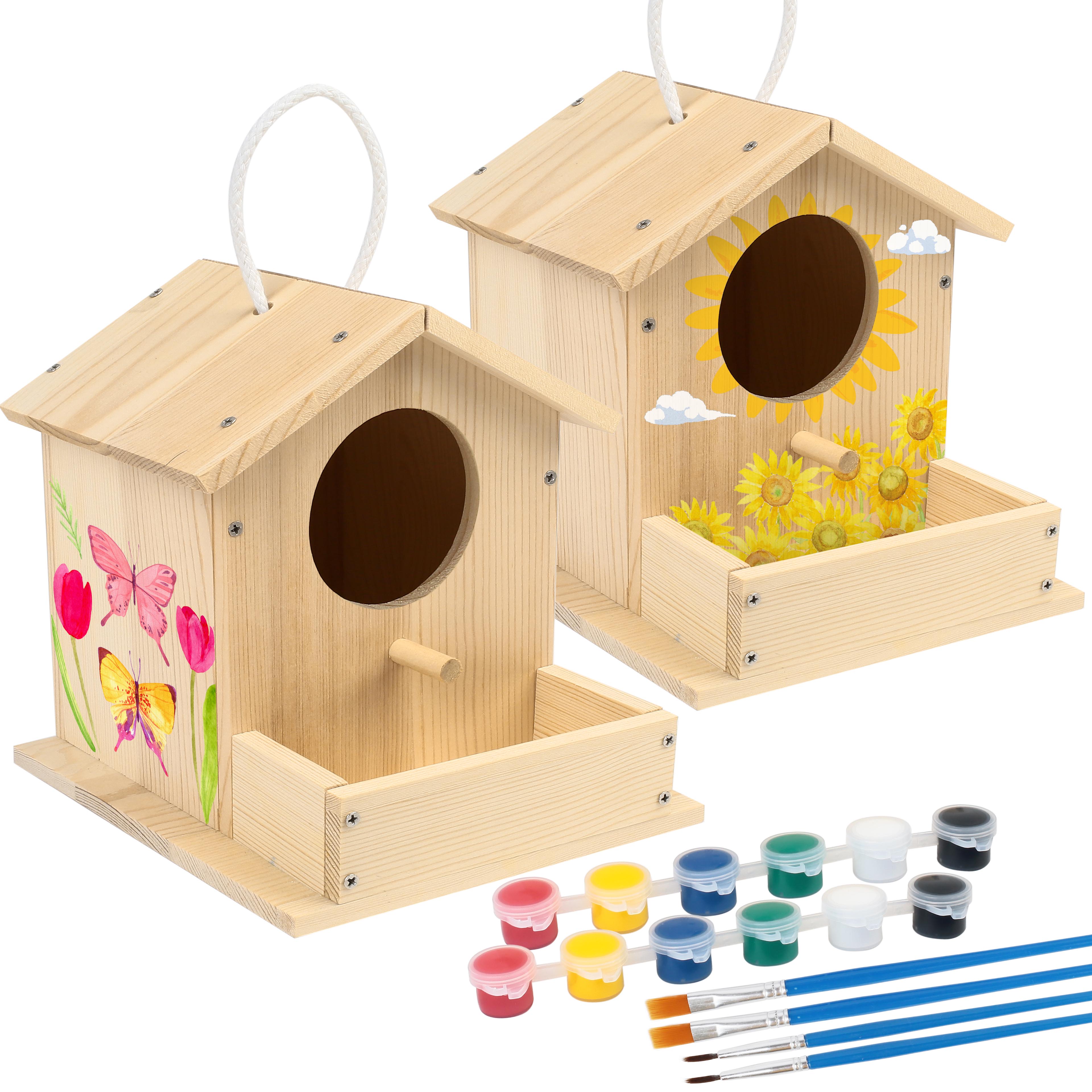 Mary Maxim Plastic Canvas Tissue Box Kit 5"-Birdhouse (7 Count ...
