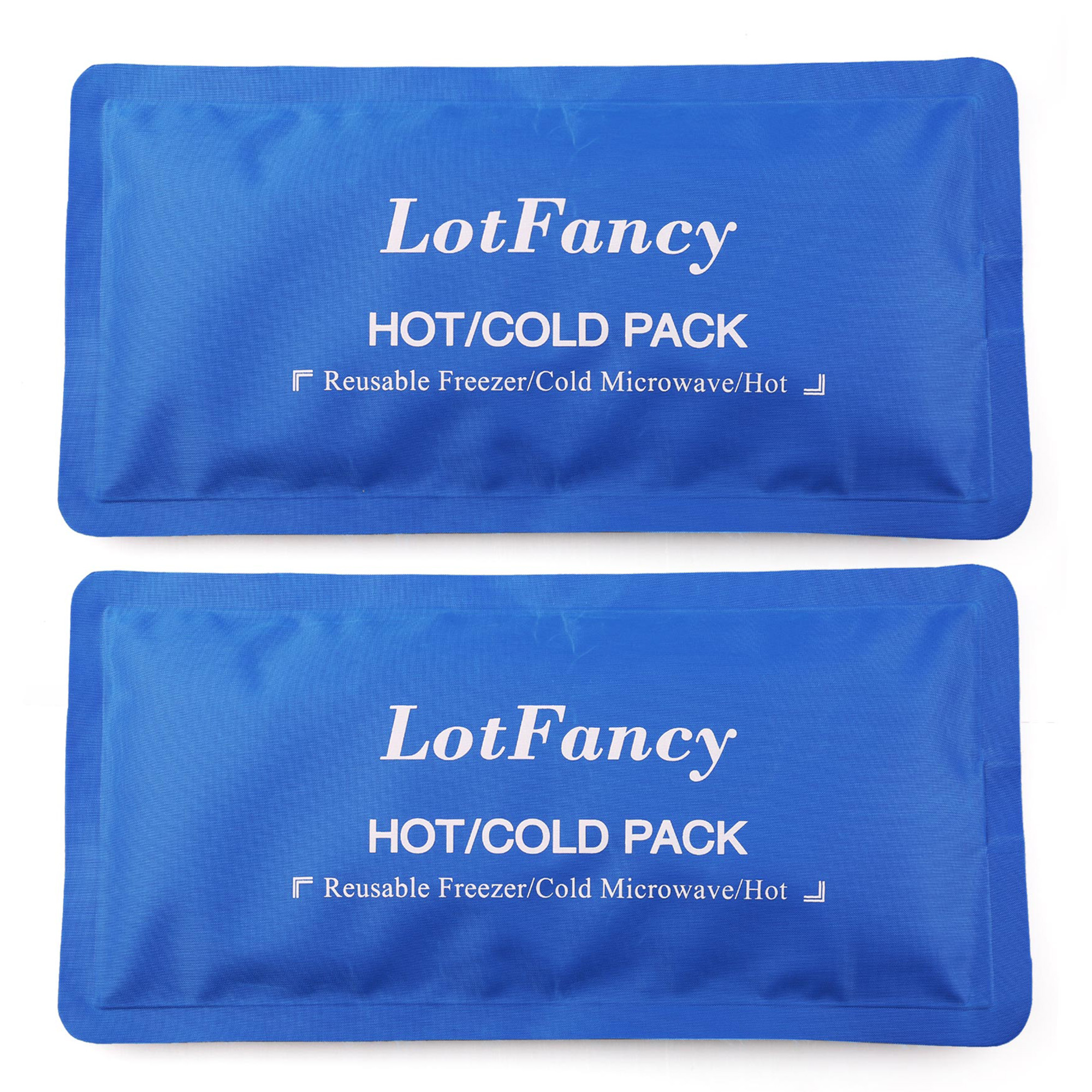 2 English Style Ice Bags Cap Reusable Cold First Aid Pain Aches Muscle ...