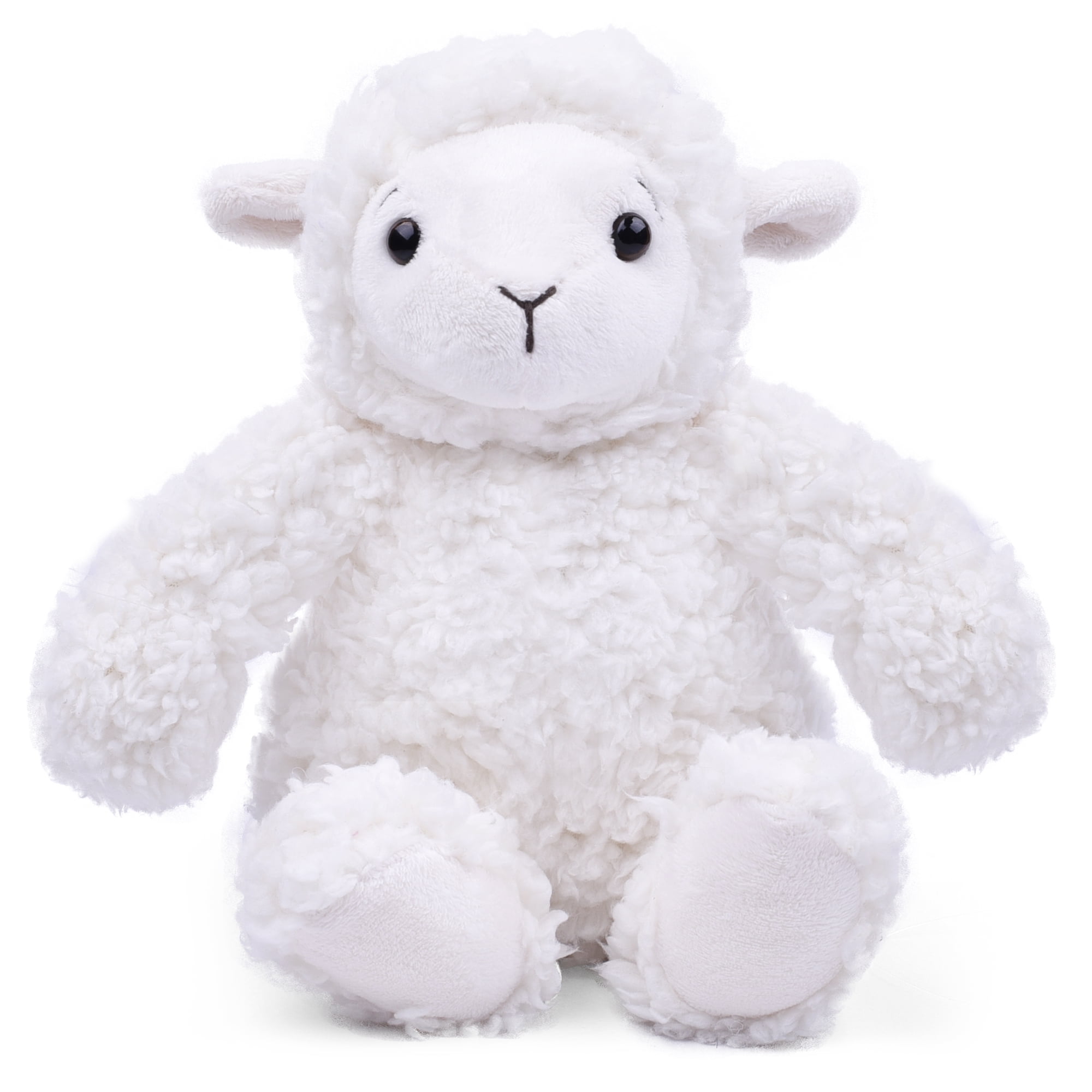 LotFancy Lamb Stuffed Animal, 12 in Lamb Plush Toys for Kids, White ...