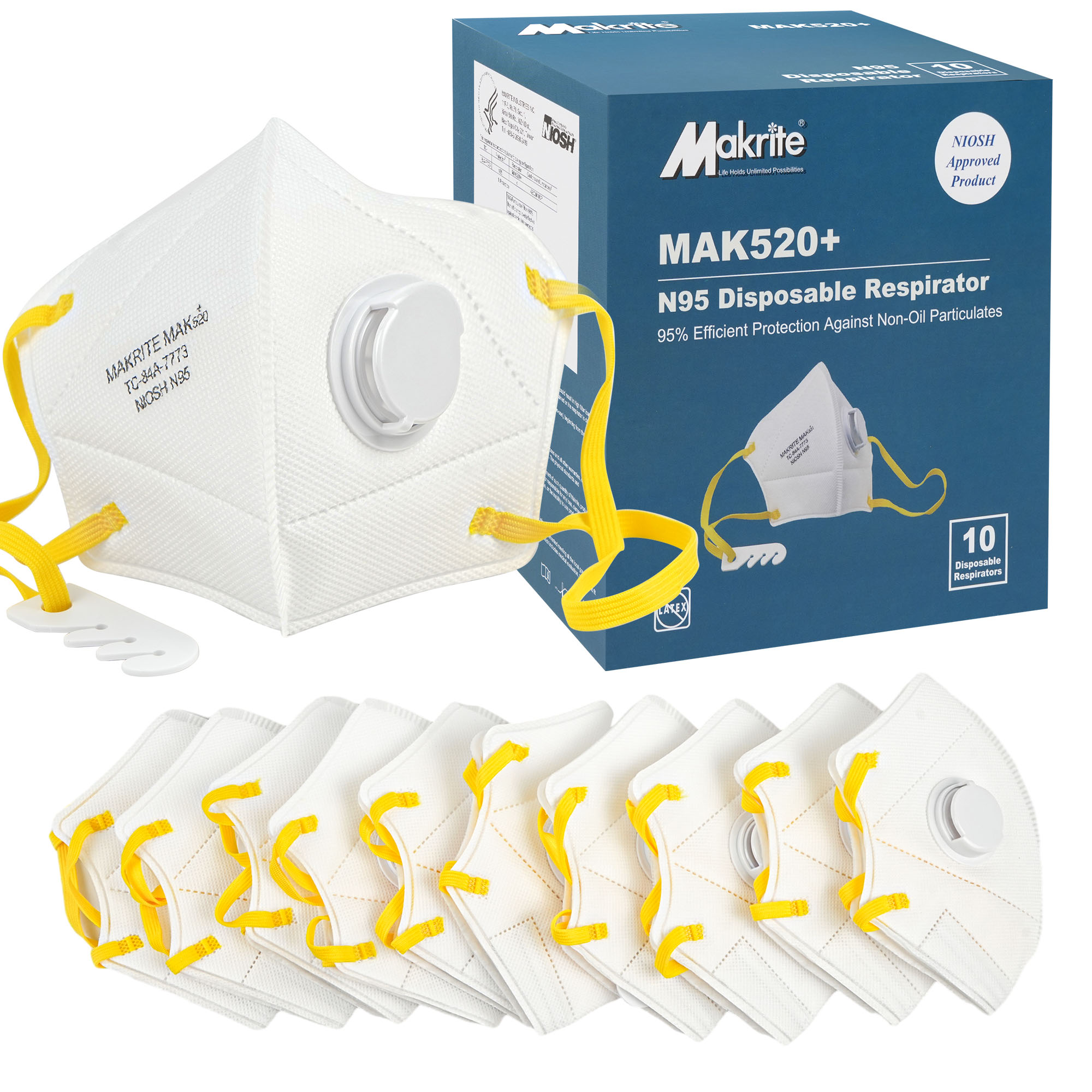 3M 8210 Disposable Particulate Respirator, N95, 20/Box - Walmart.com
