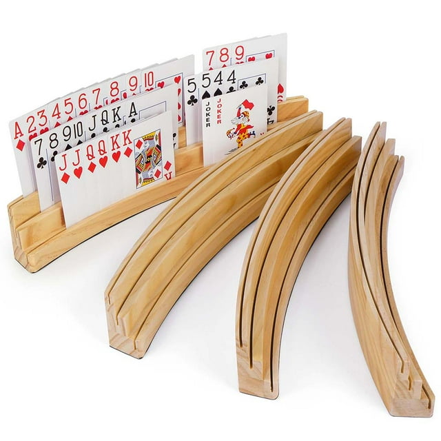 LotFancy Playing Card Holder for Kids, Adults, Seniors & Elderly, Hands ...