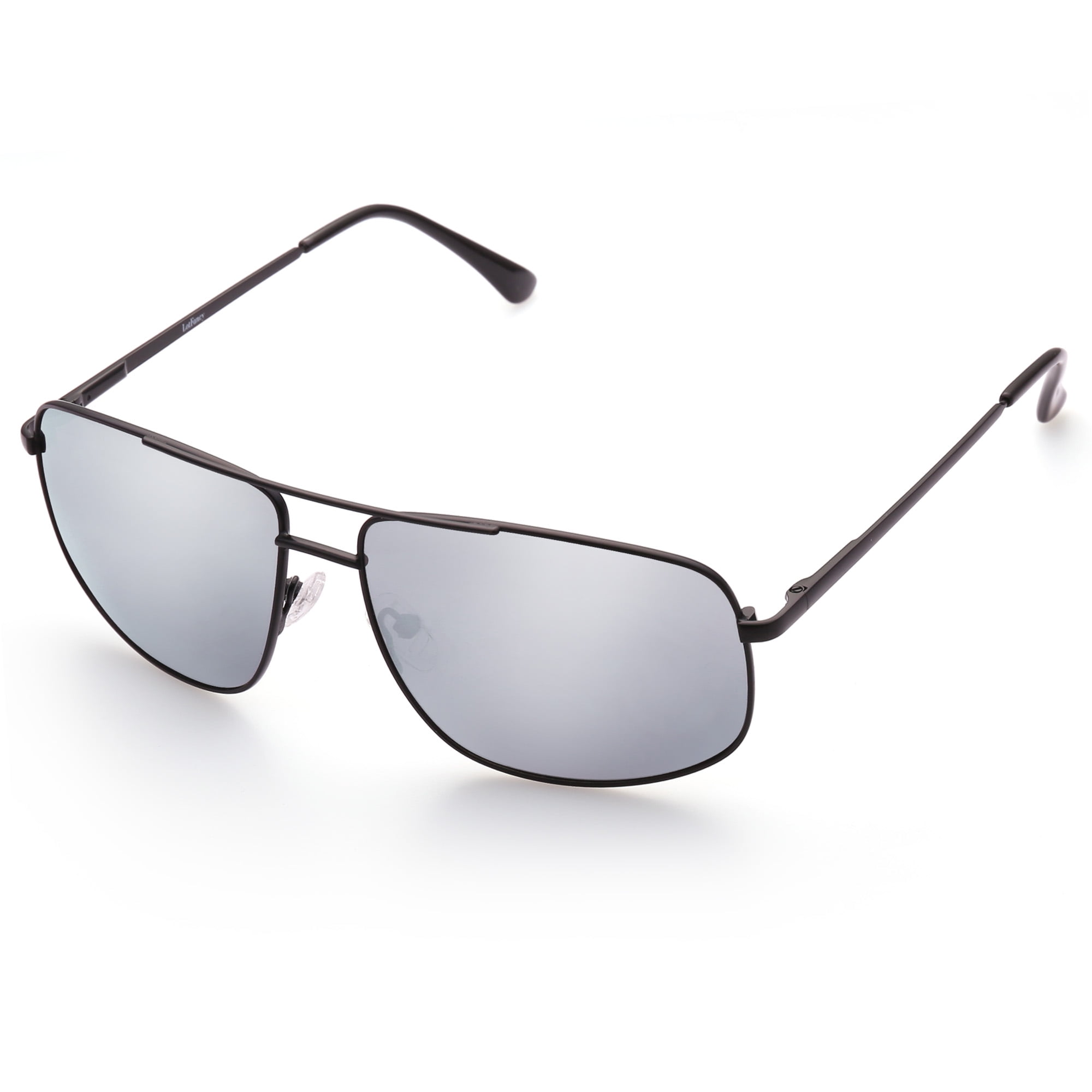 LotFancy Polarized Aviator Sunglasses for Men, Driving, Rectangular ...