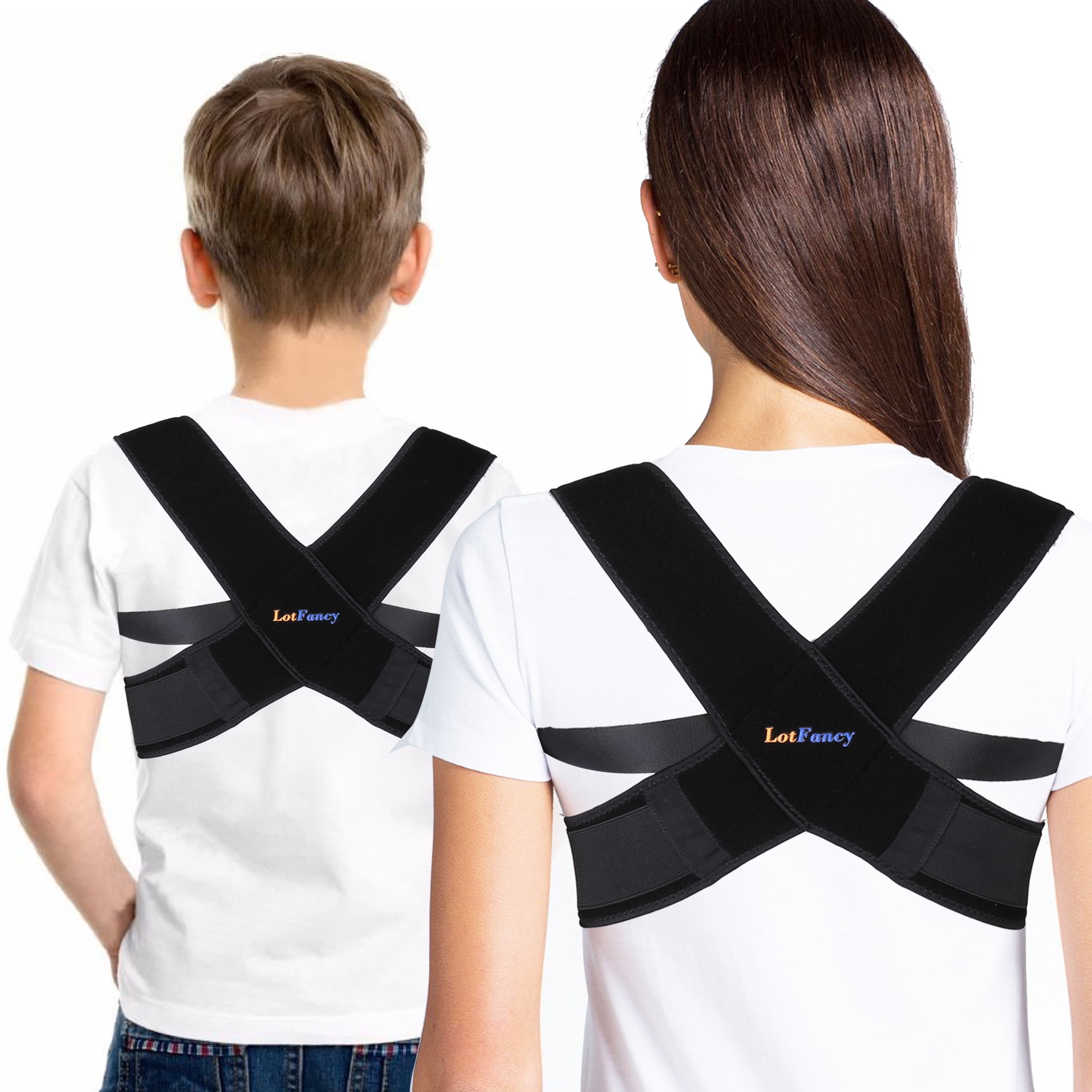 LotFancy Posture Corrector for Kids and Teens, for 30-36 in Chest Size ...
