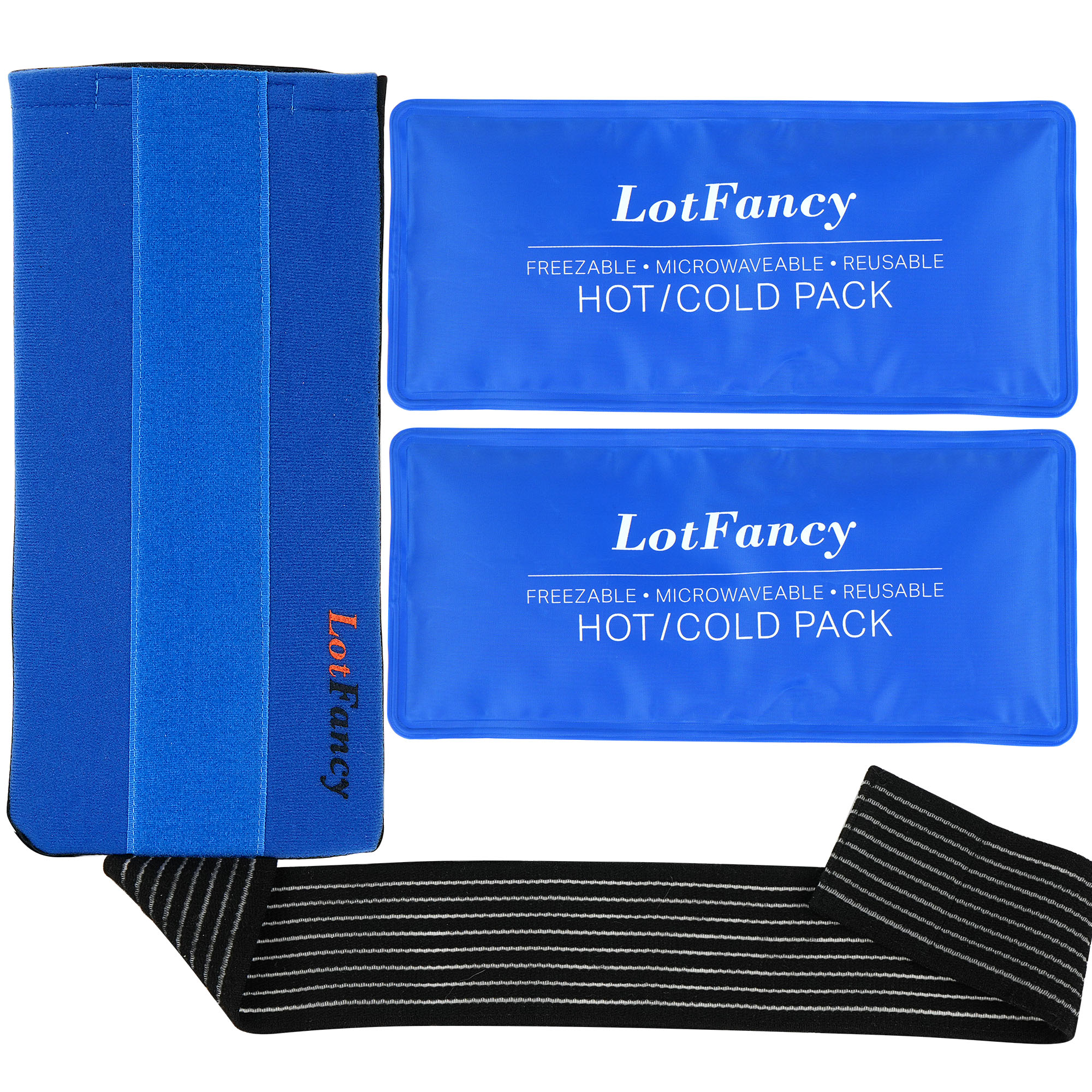 Caldera Hot & Cold Universal Therapy Wrap with Gel Compress Pack ...