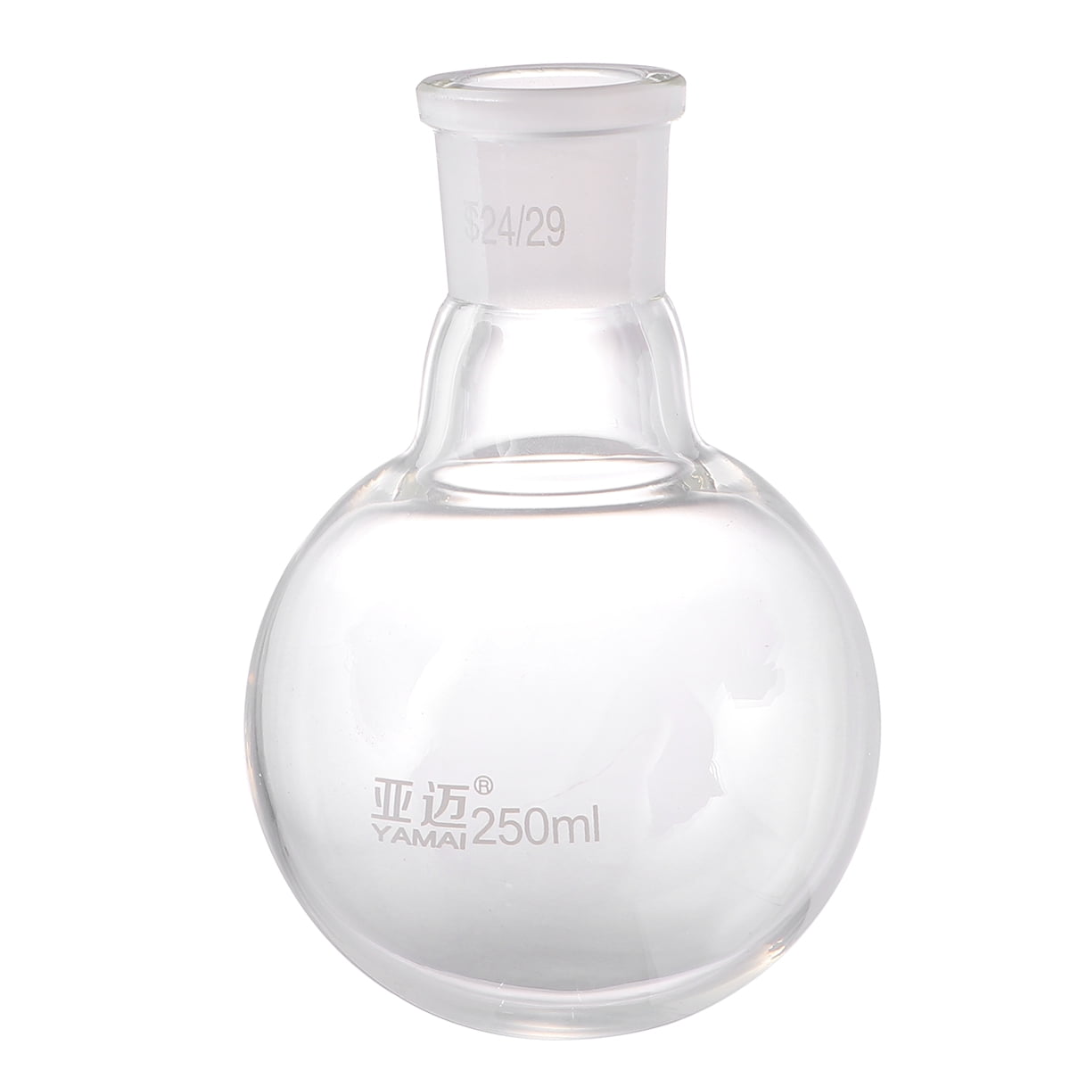 Lotatory 1PC Single Neck Round Bottom Boiling Flask Heating Distillation Reaction Flask Organic ...