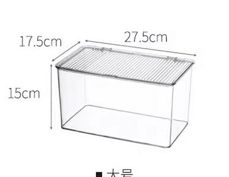 Lotatory Clear Acrylic Storage Box For Badges Pins And Anime Items ...
