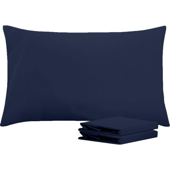 Lotechicw Pillowcase Set, Double Brushed Microfiber, Ultra Soft, Nave ...