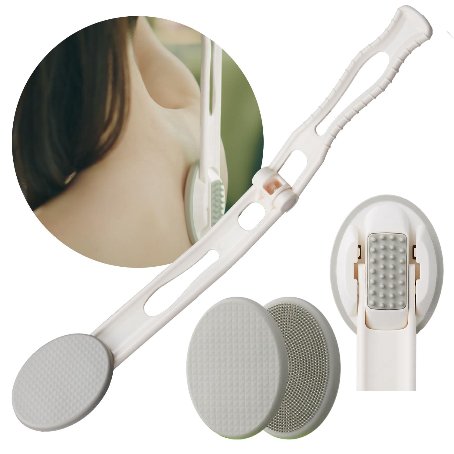 Lotion Applicator for Back - 3-1 Foldable, Cream, Sunscreen, Ointment ...