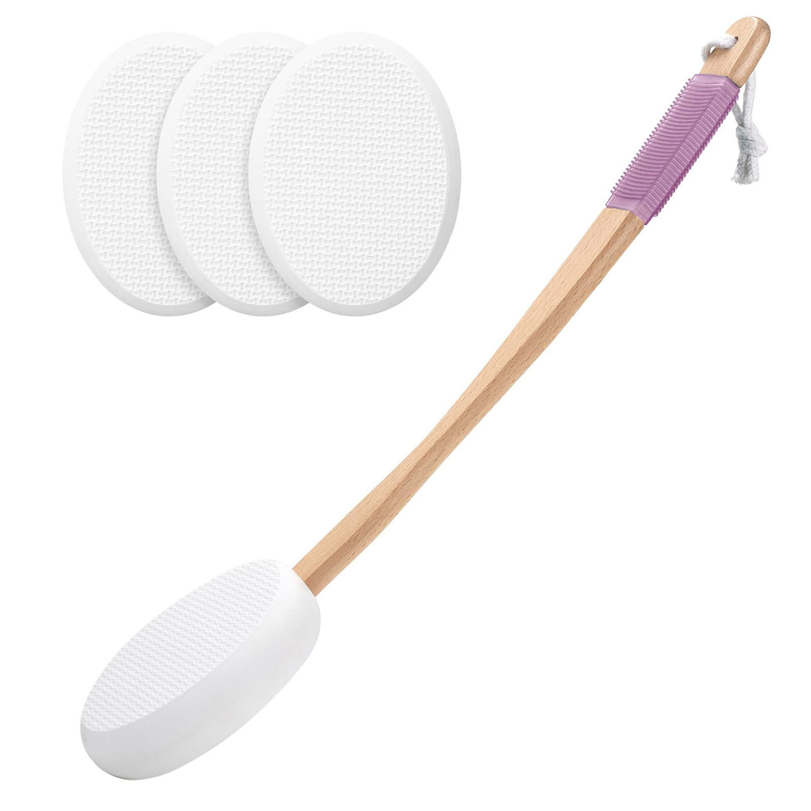 Lotion Applicator for Back,Back Cream Applicator,2 in 1 Body Brush Back ...