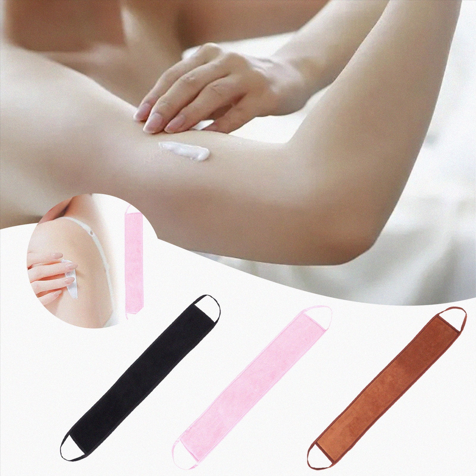 Lotion Applicator for the Back, Self Tan Back Applicator for Tanning Cream and Peeling, Reusable ...