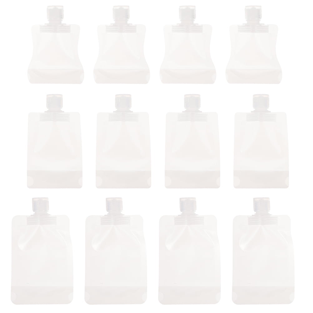 Lotion Bag Pouch Refillable Travel Pouches Suction Mouth Leakproof ...