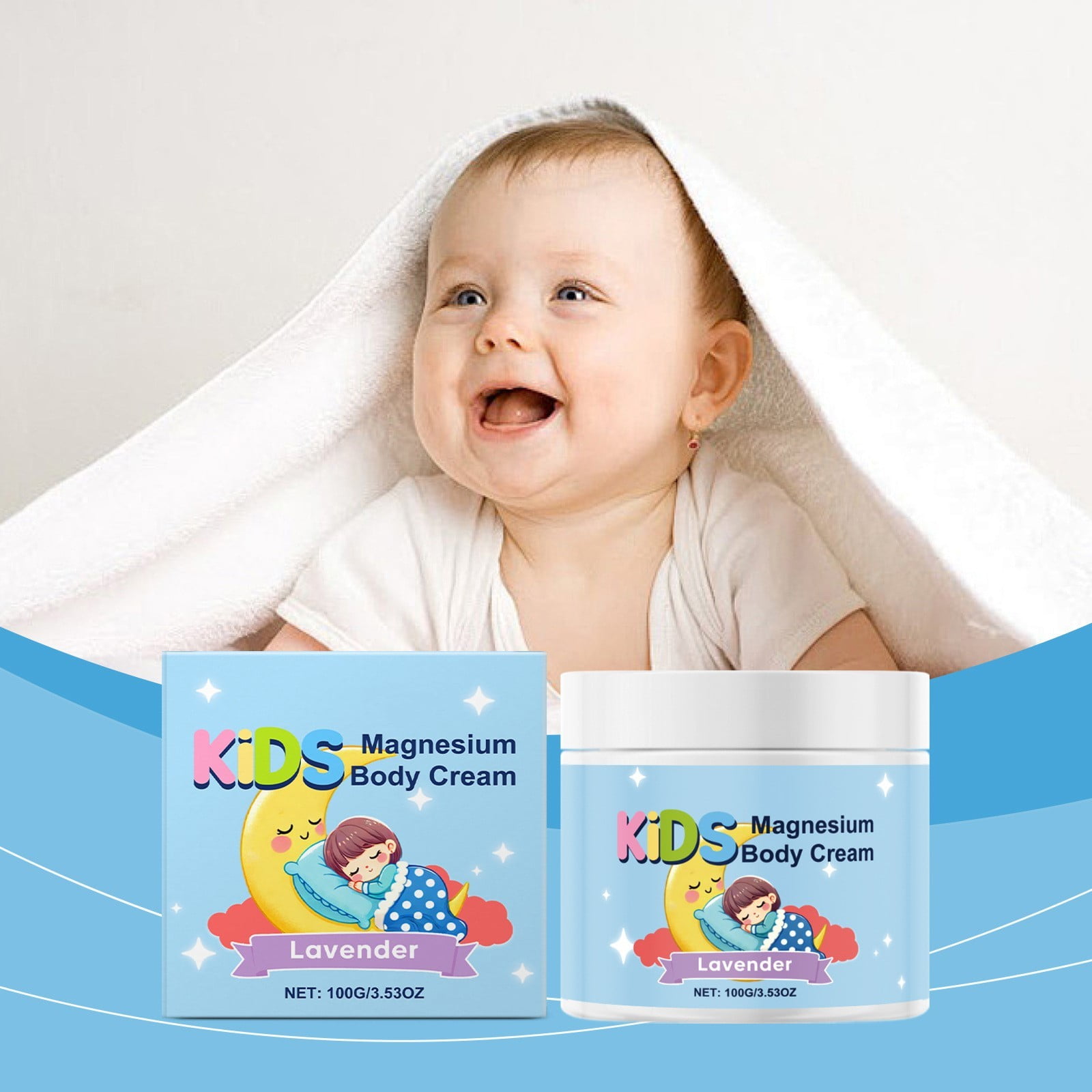 Lotion For Kids Sleep & Calm: Natural Bedtime Lotion Relaxation ...