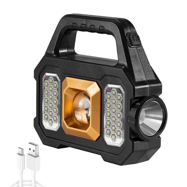 Lotpreco 3 in 1 Solar USB Rechargeable Brightest COB LED Camping ...