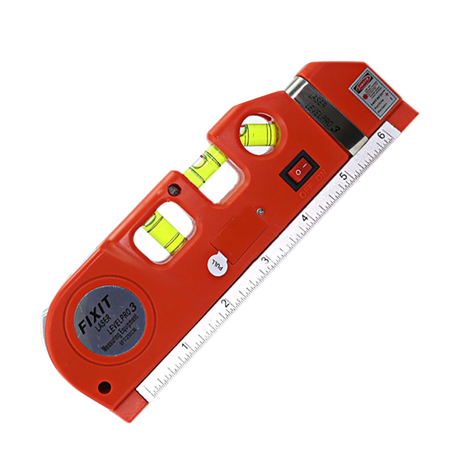 Lotpreco Laser Level, Multipurpose Cross Line Laser 8 feet Measure Tape ...