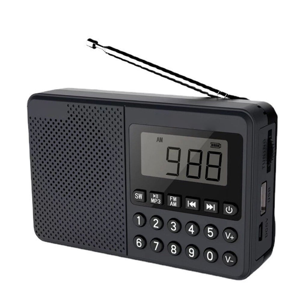 Lotpreco Multi-Function Radio FM/AM/SW Multi-Band Radio Portable ...