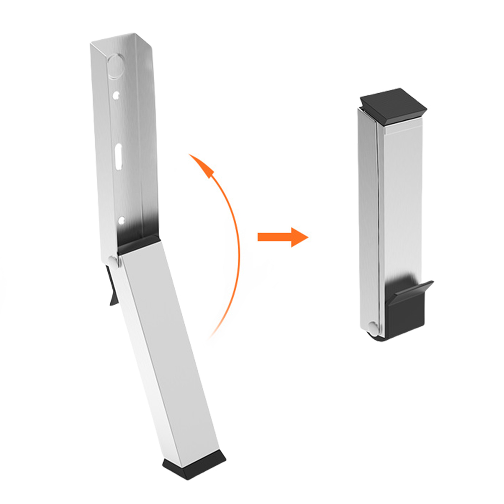 Lotpreco Safety Door Stopper Metal Gate Blocker Easy Pedal Kick Down ...