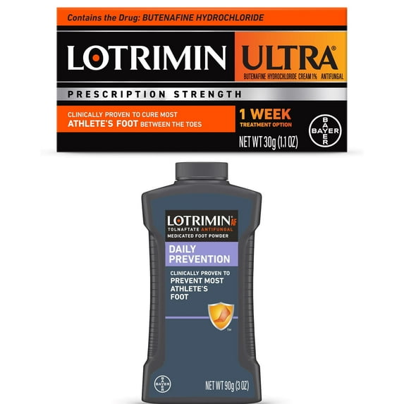 Lotrimin Ultra 30G & Lotrimin Prevention Powder - Walmart.com